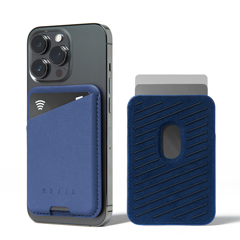 Mujjo Full Leather Magnetic Wallet for iPhone 14/13/12 – Tablet2Cases