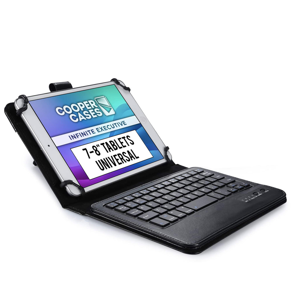Cooper Infinite Executive Keyboard Folio Case for 7-8'' Tablets ...