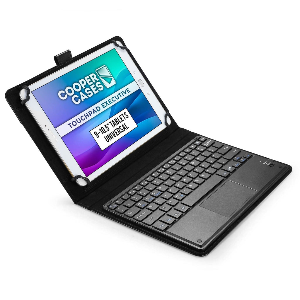 Cooper Touchpad Executive Bluetooth Keyboard Folio for 9-10.5'' Tablets ...