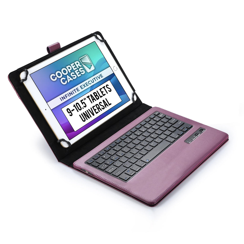 Cooper Infinite Executive Keyboard Folio Case for 9-10.5'' Tablets ...