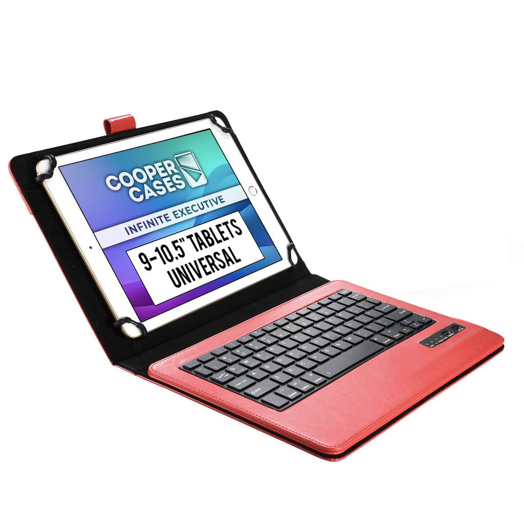 Cooper Infinite Executive Keyboard Folio Case for 9-10.5'' Tablets ...
